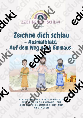 Jesus Auf Dem Weg Nach Emmaus Religion Unterrichtsmaterial Im jesus-auf-dem-weg-nach-emmaus-religion-unterrichtsmaterial-im