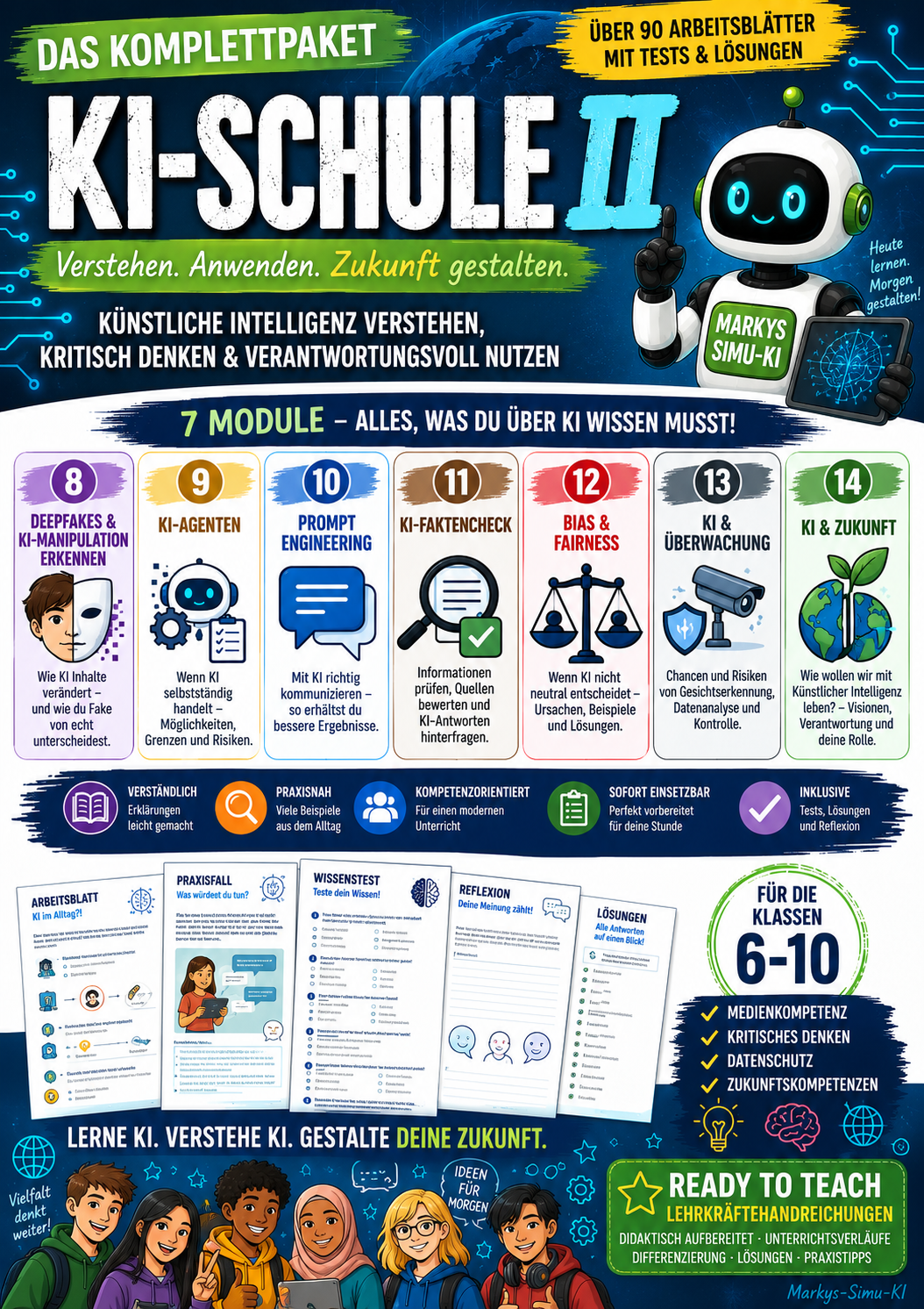 KI-Schule II – Komplettpaket Künstliche Intelligenz | Klassen 6–10 ...