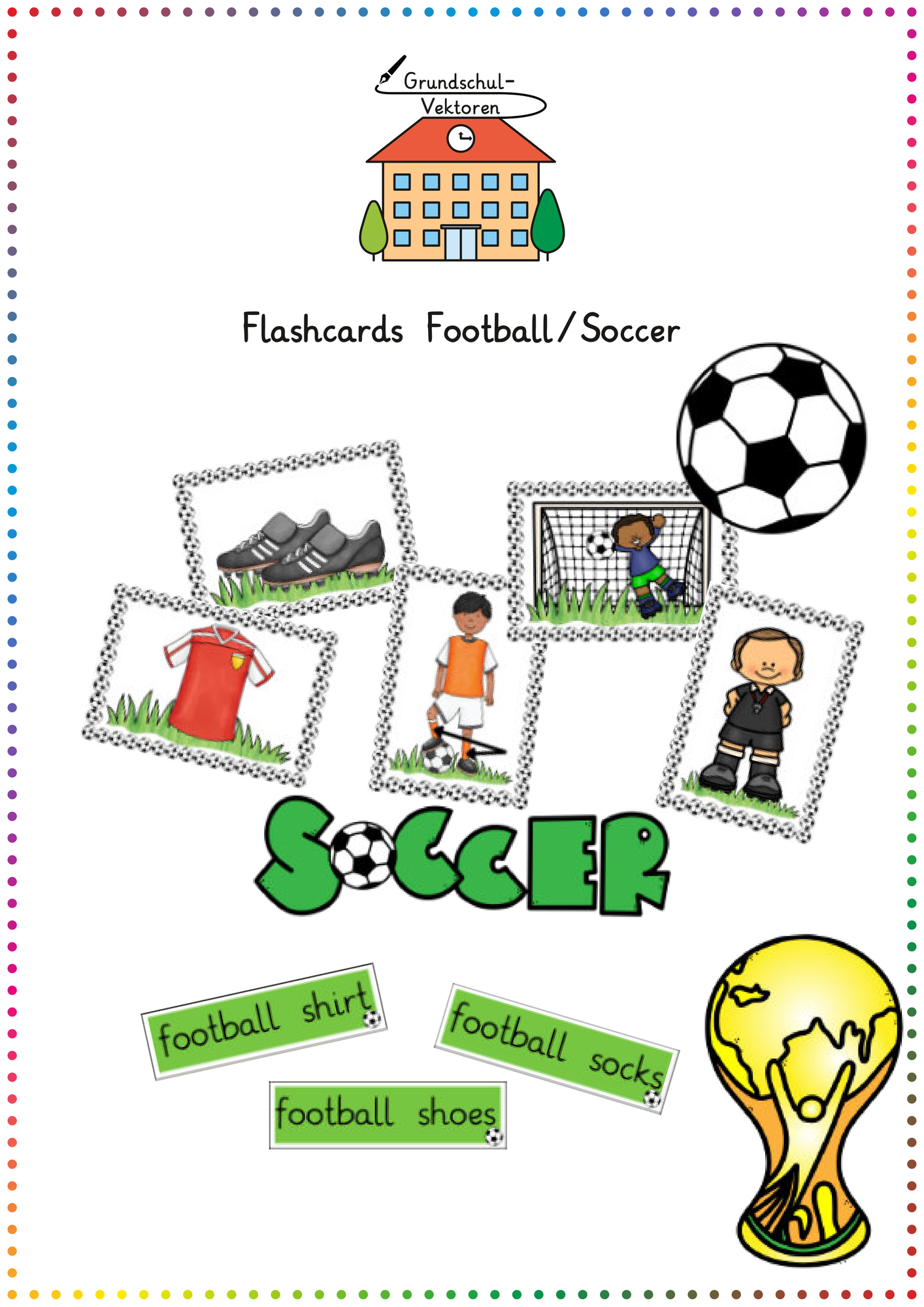 Flashcards Football/ Soccer - material de la siguiente asignatura ...
