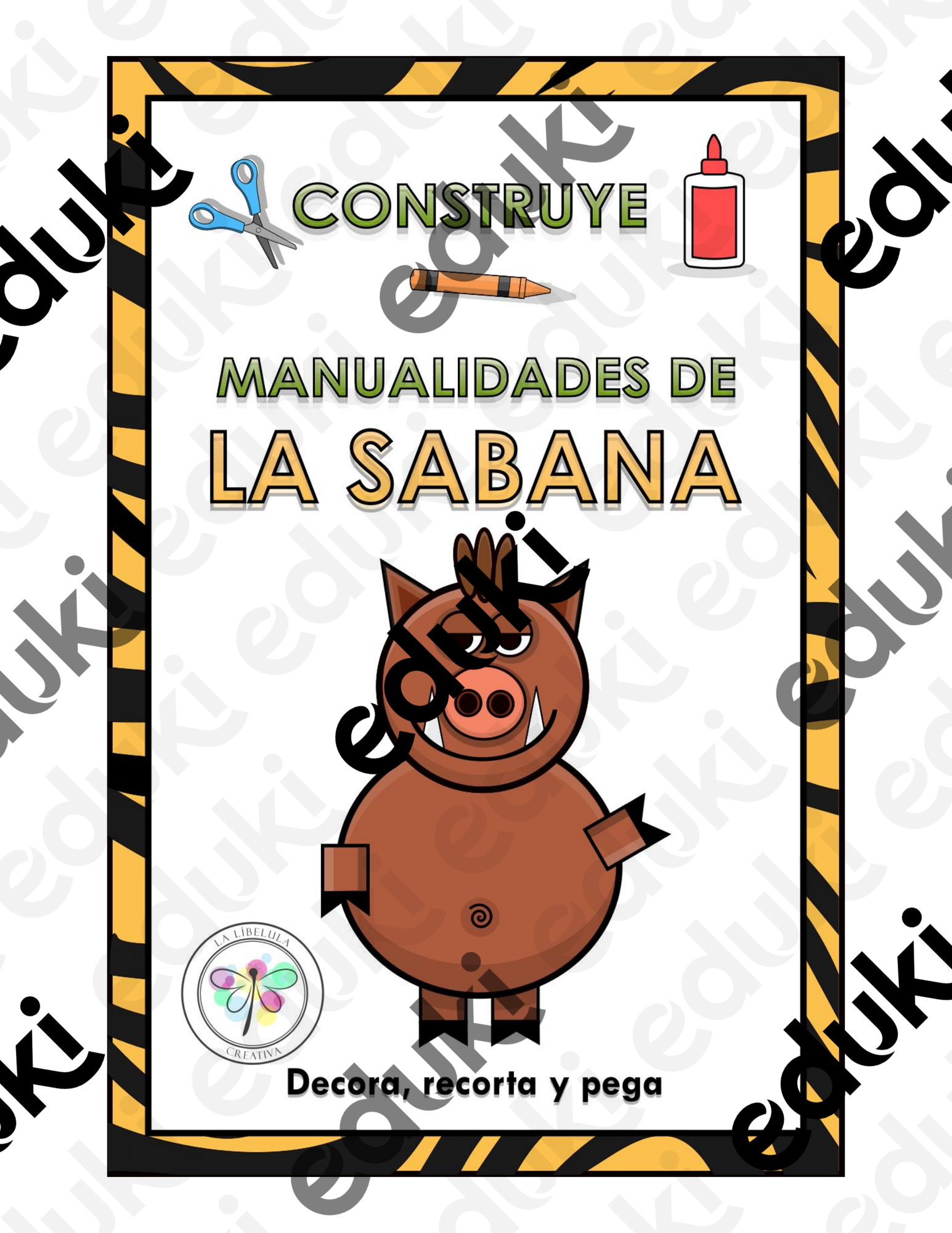 MANUALIDADES CONSTRUYE SABANA JABALI - material de la siguiente ...
