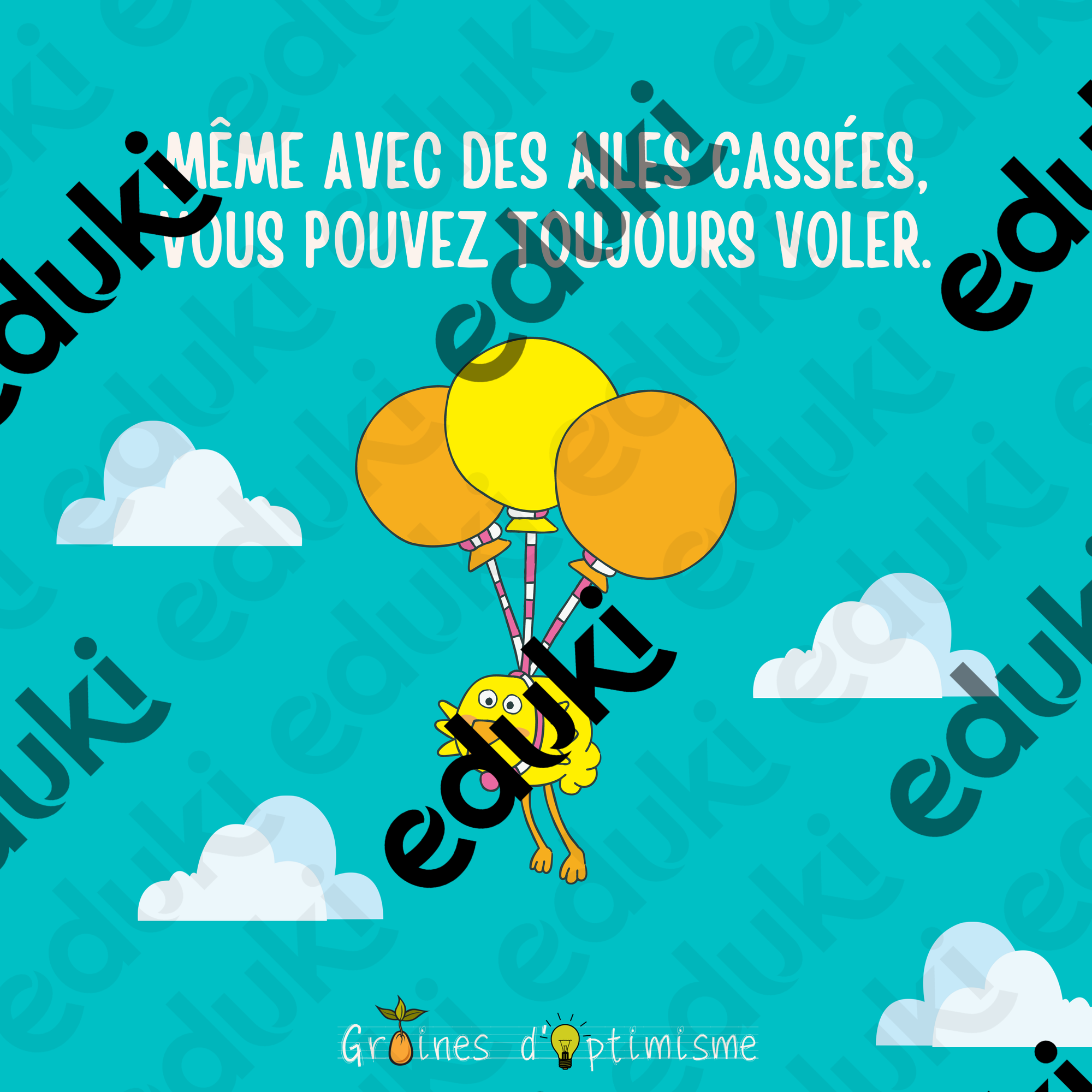 Pensée positive illustrée - Pédagogie positive - Ressource pédagogique ...