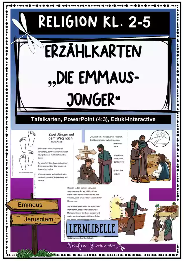 Die Emmaus J nger Tafelkarten Zum Pr sentieren PowerPoint 4 3 Und die-emmaus-j-nger-tafelkarten-zum-pr-sentieren-powerpoint-4-3-und