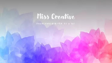 Miss Creative | Unterrichtsmaterialien bei eduki.com