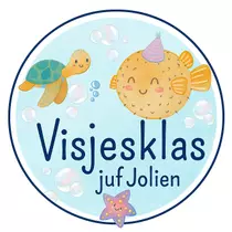 de.visjes.klas-jufJolien | lesmateriaal bij eduki.com